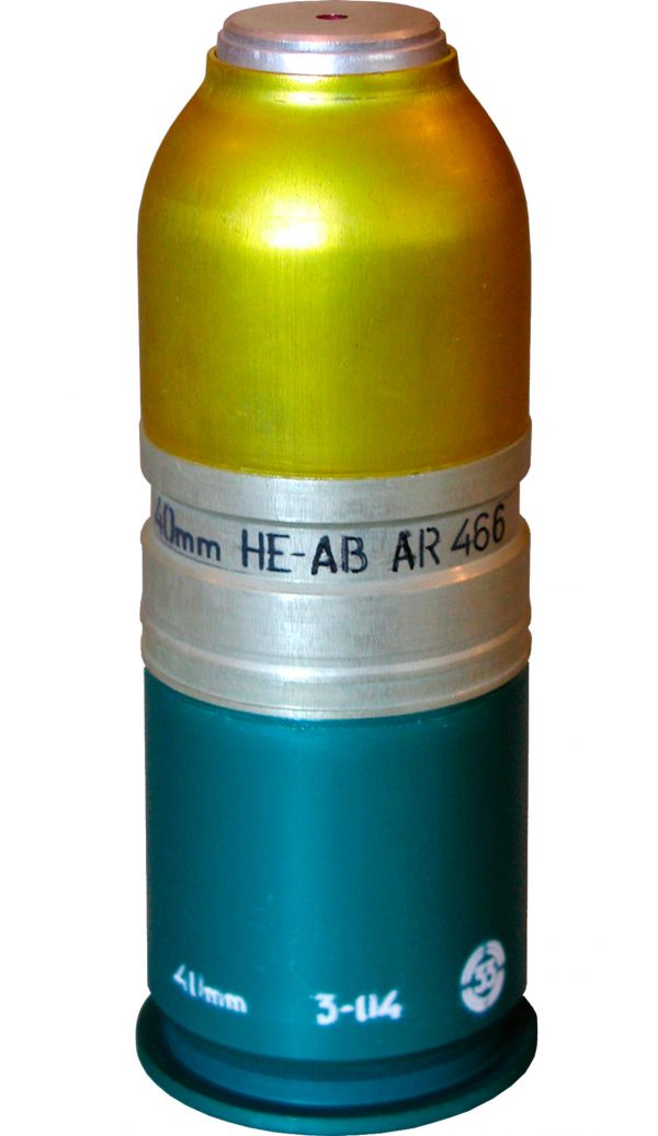 40x46mm ABHE-SD /Air-Burst Bouncing High-Explosive/ Grenade - Arcus JSC.