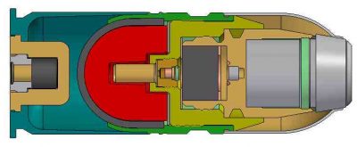 40x46mm ABHE-SD /Air-Burst Bouncing High-Explosive/ Grenade - Arcus JSC.
